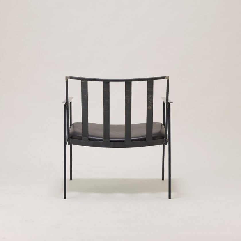 SHIN Lounge Chair | Leather – atomi pte ltd