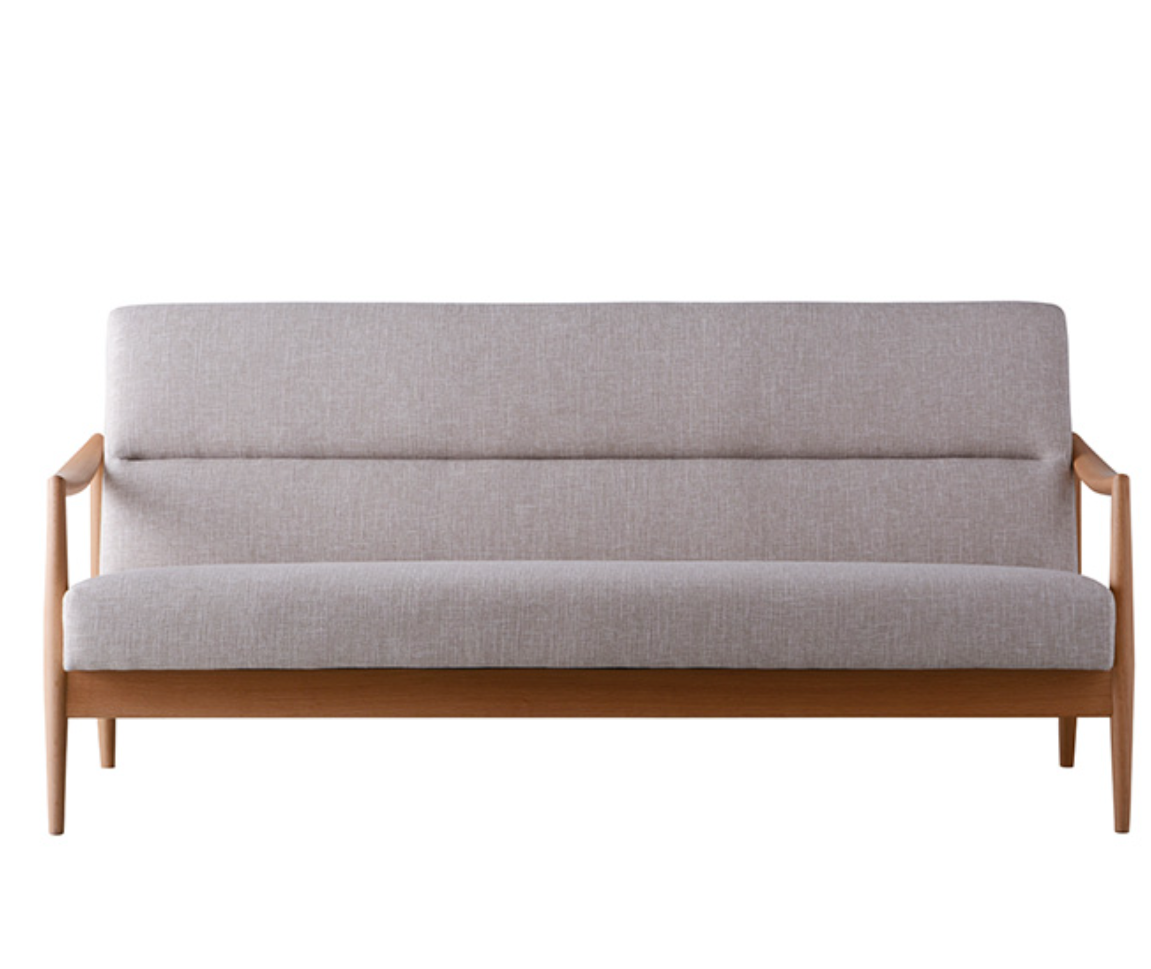 FORMS | Three Seater Pi Sofa with upholstery – atomi pte ltd